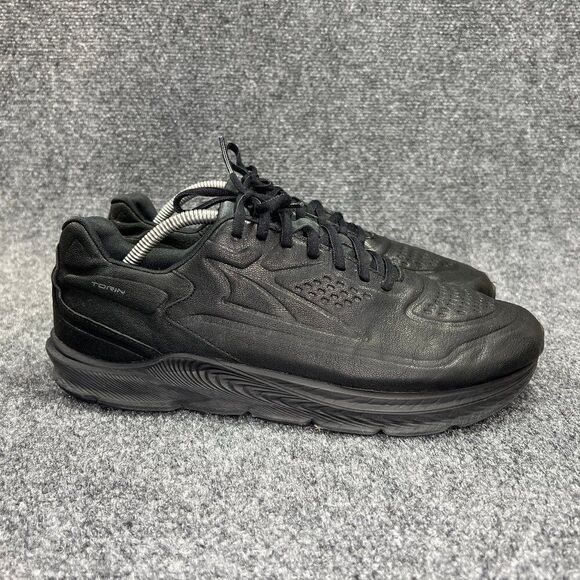 Altra | Shoes | Altra Torin 5 Leather Shoes Mens 5 Black Athletic Slip ...